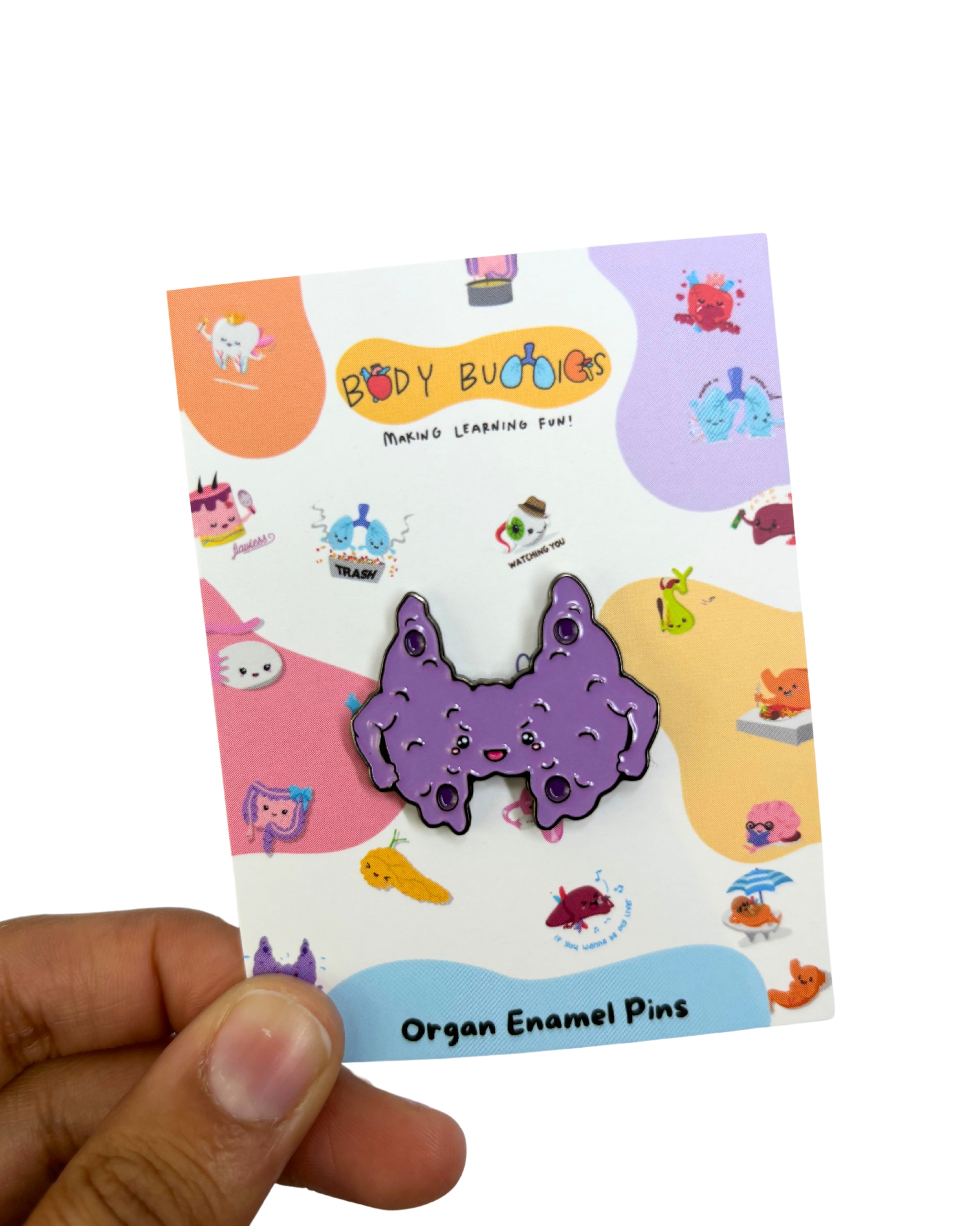 Ty the Thyroid Pin – Body Buddies Australia