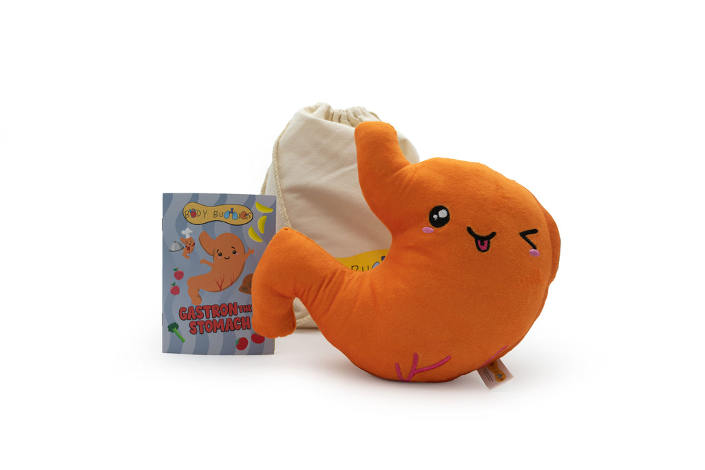 Gastron the Stomach Plushie – Body Buddies Australia