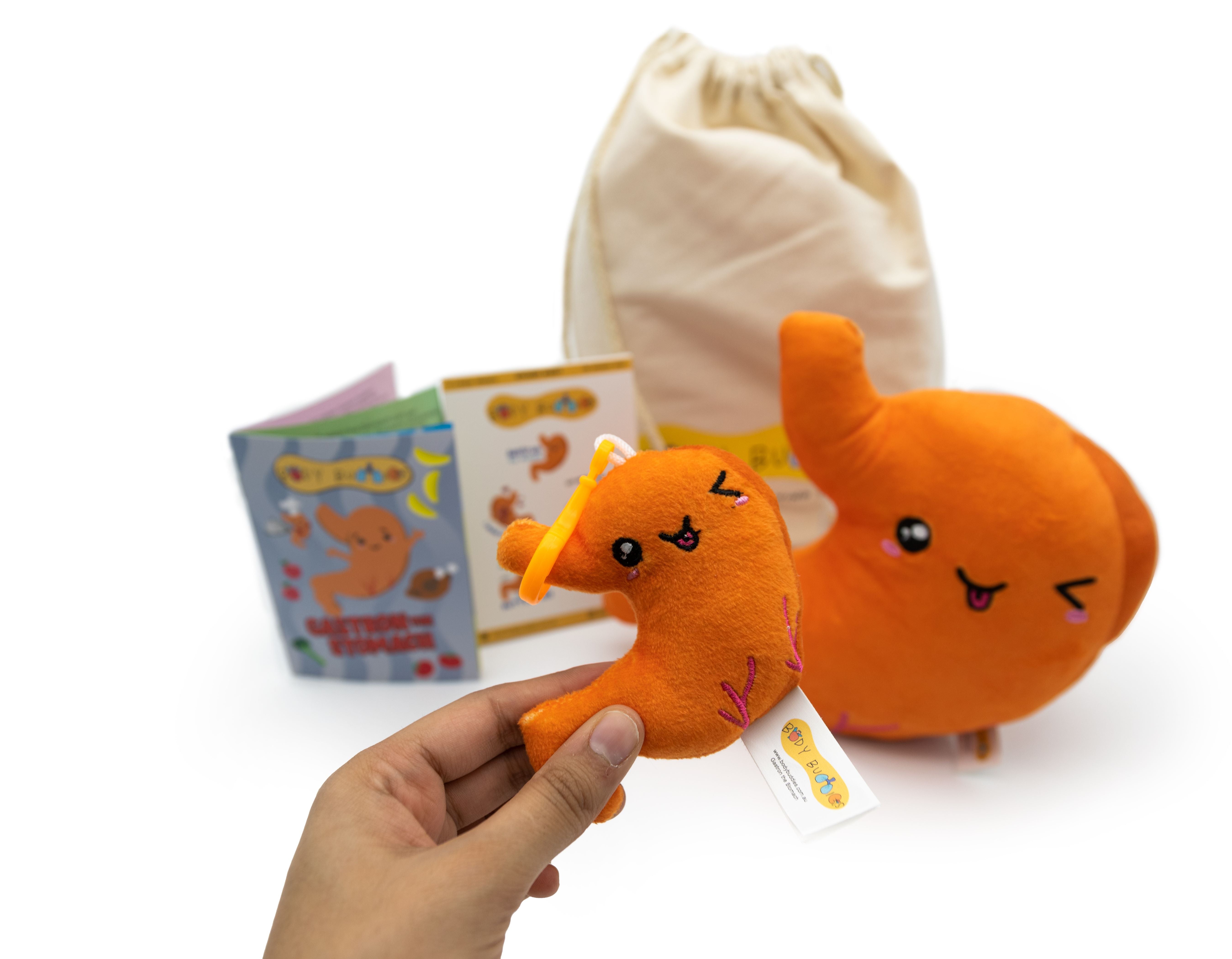 Gastron the Stomach Keychain – Body Buddies Australia
