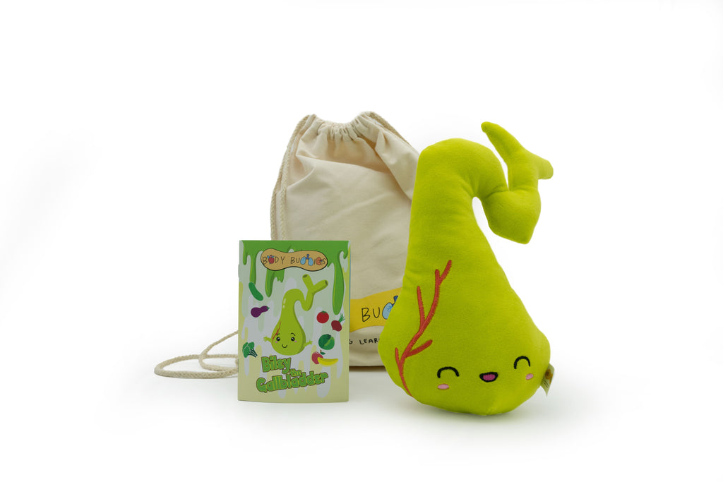 Biley the Gallbladder Plushie – Body Buddies Australia