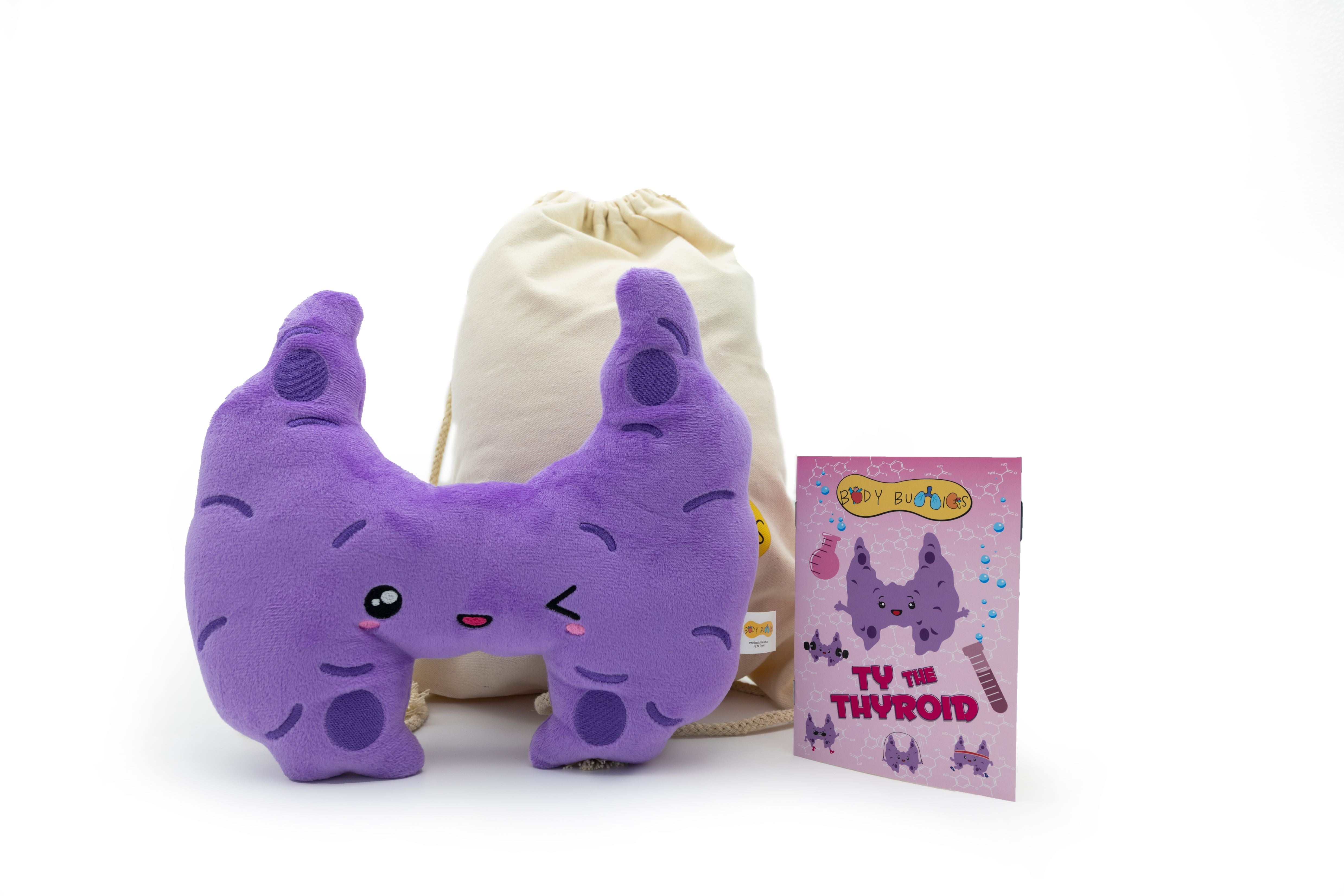 Ty the Thyroid Plushie – Body Buddies Australia