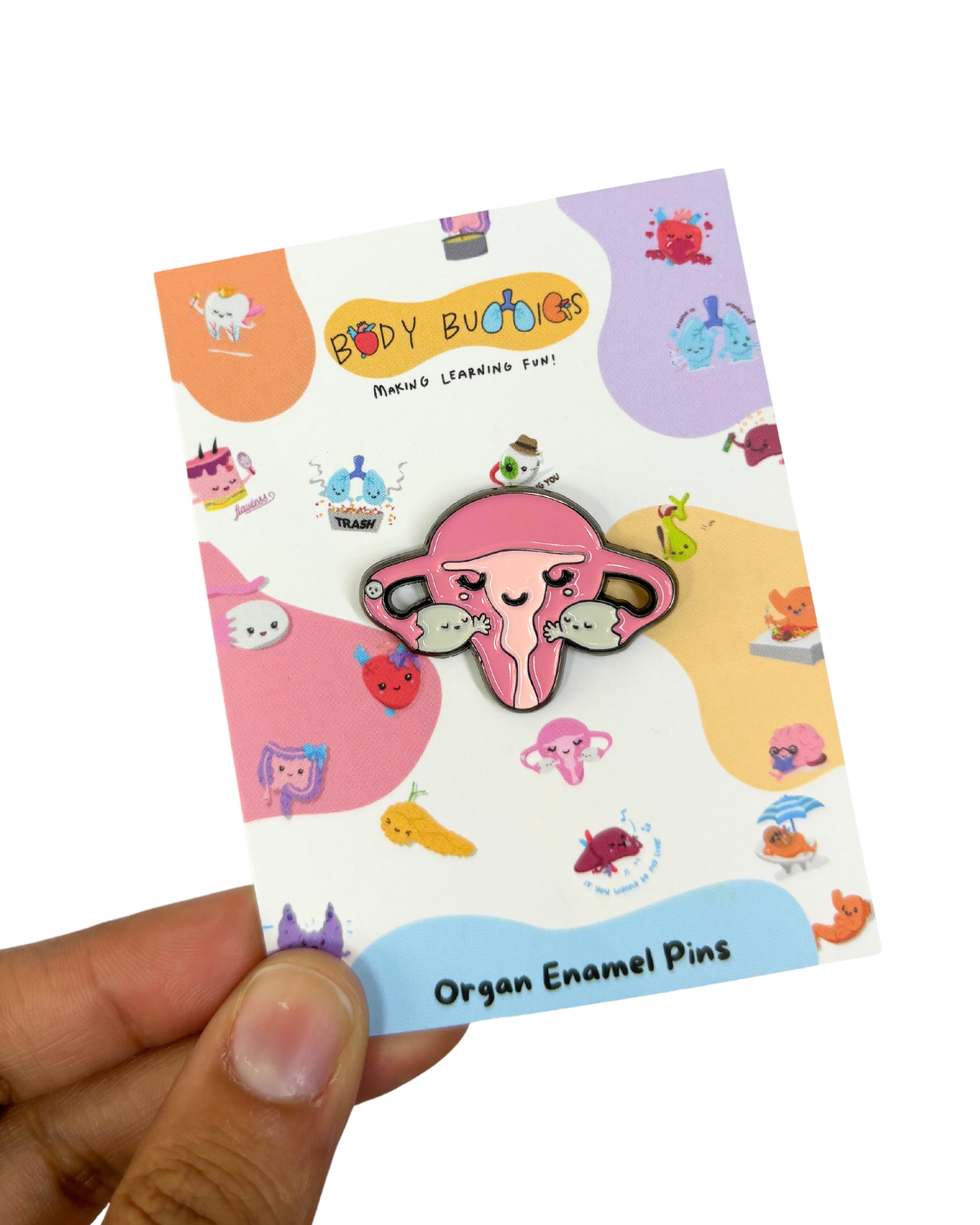 Uterina the Uterus Pin – Body Buddies Australia