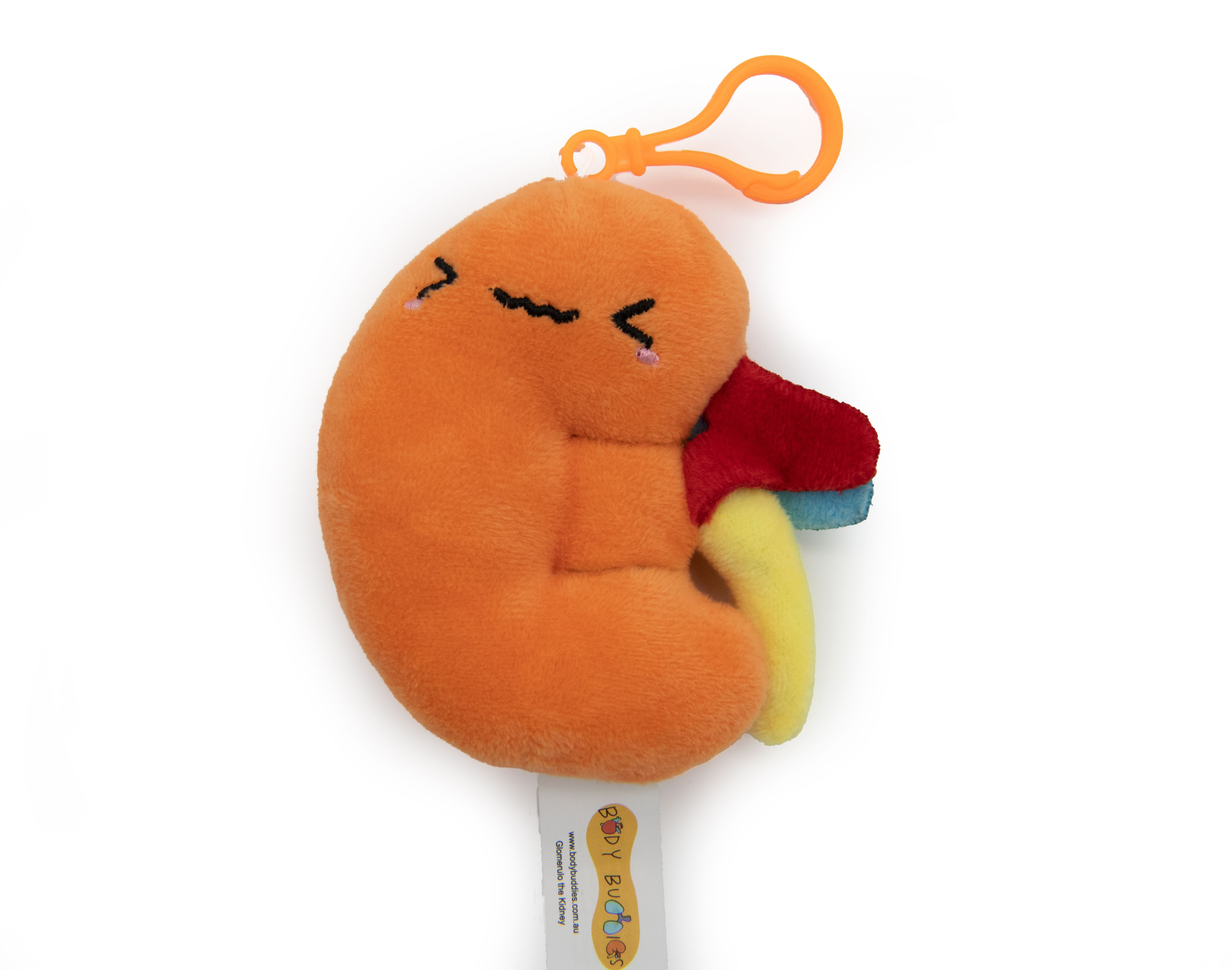 Glomerulo the Kidney Keychain – Body Buddies Australia